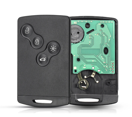 Key card RENAULT CLIO 4 CAPTUR blank electronic 4A AES to program