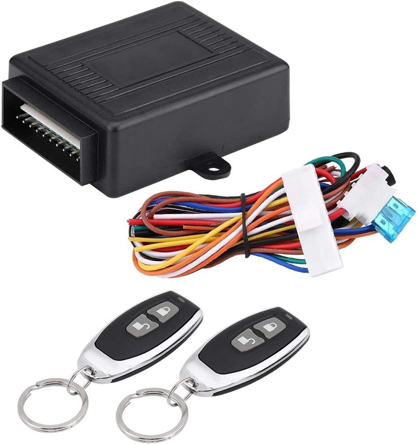 Central Car Locking Kit, Keyless Entry, Universal Remote Control ...